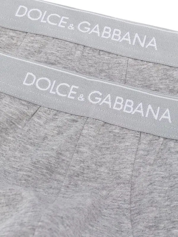 Dolce & Gabbana Logo-waistband Boxer Briefs