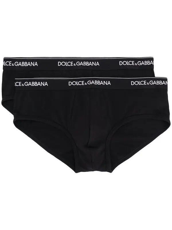 Dolce & Gabbana Brando Logo-waistband Briefs