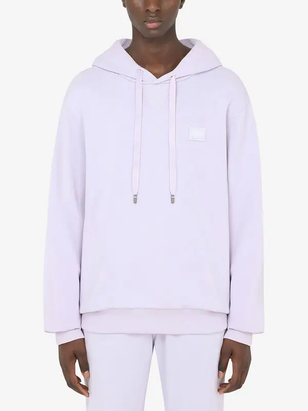Dolce & Gabbana Logo Plaque Hoodie
