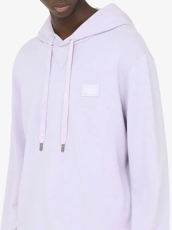 Dolce & Gabbana Logo Plaque Hoodie