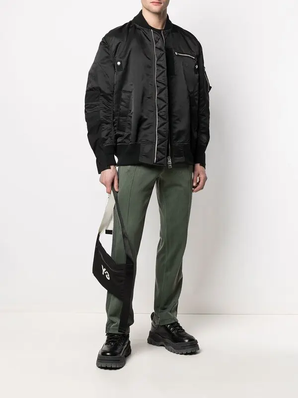 Sacai Zip-up Bomber Jacket