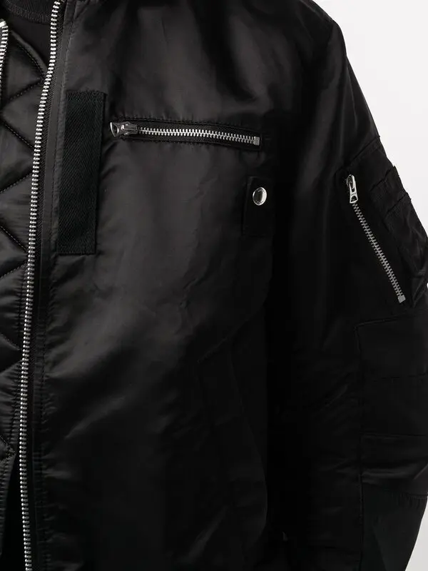 Sacai Zip-up Bomber Jacket