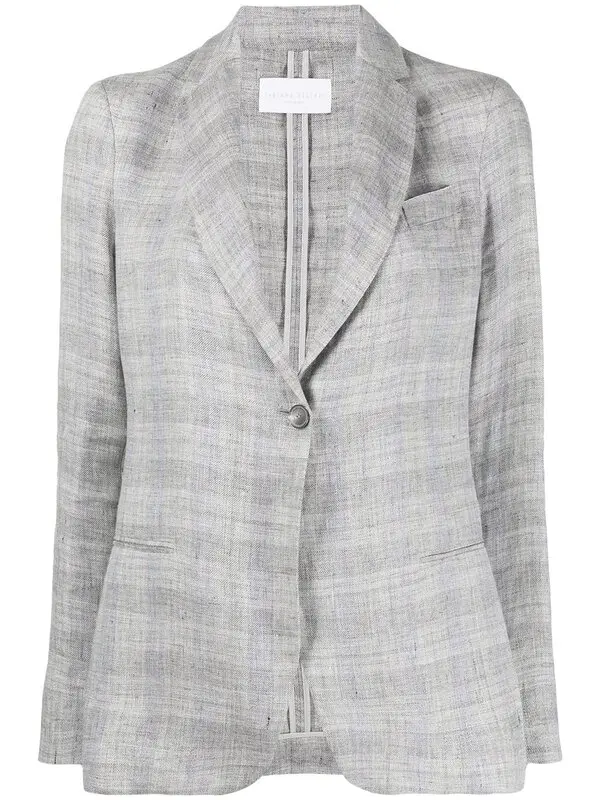Fabiana Filippi Checked Single-breasted Blazer