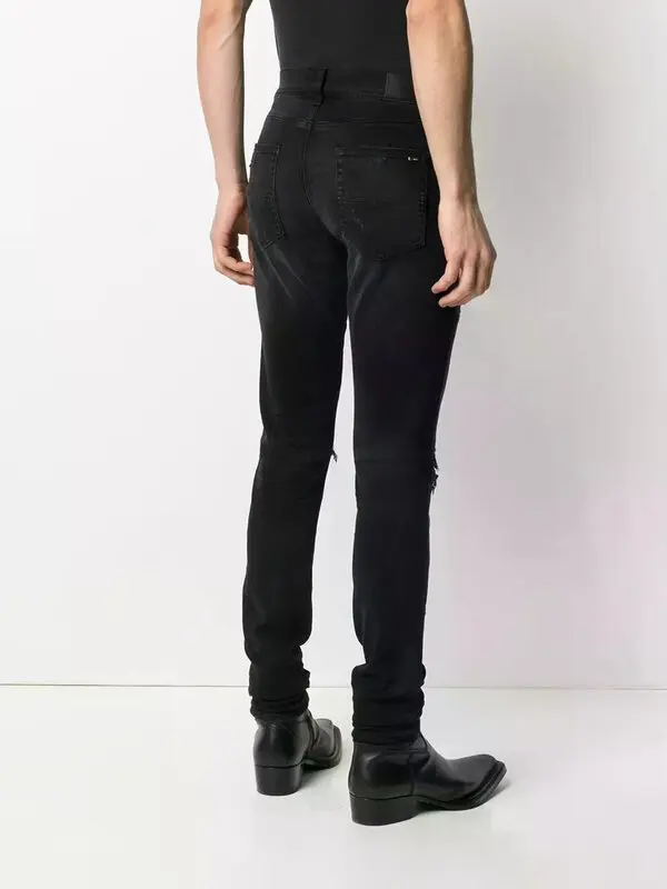 Amiri Distressed Skinny Jeans