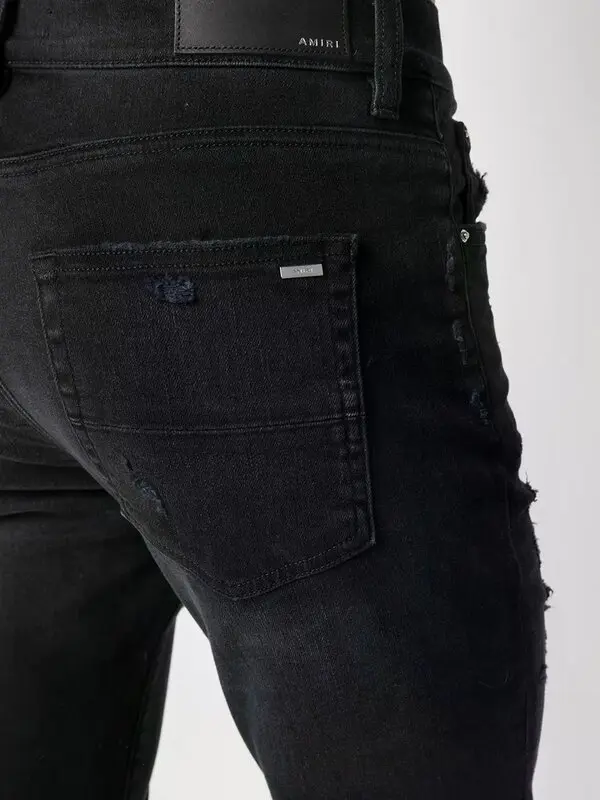 Amiri Distressed Skinny Jeans