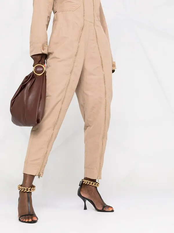 Stella McCartney Double-zip Tapered Jumpsuit