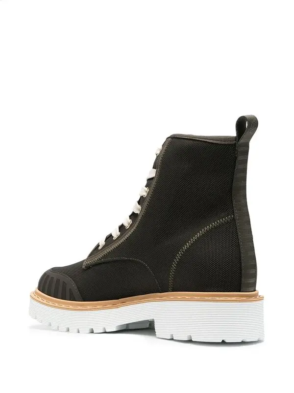 Hogan Combat Lace-up Boots