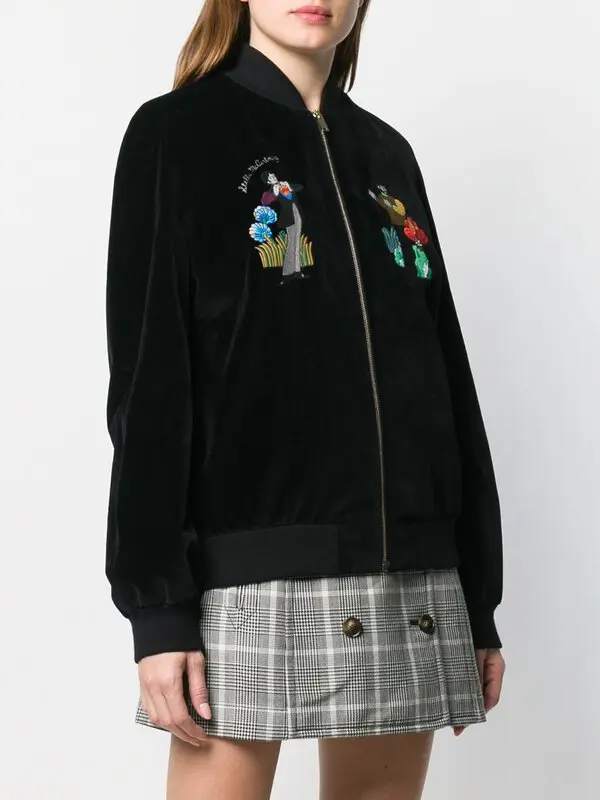 Stella McCartney All Together Now' Embroidered Bomber Jacket
