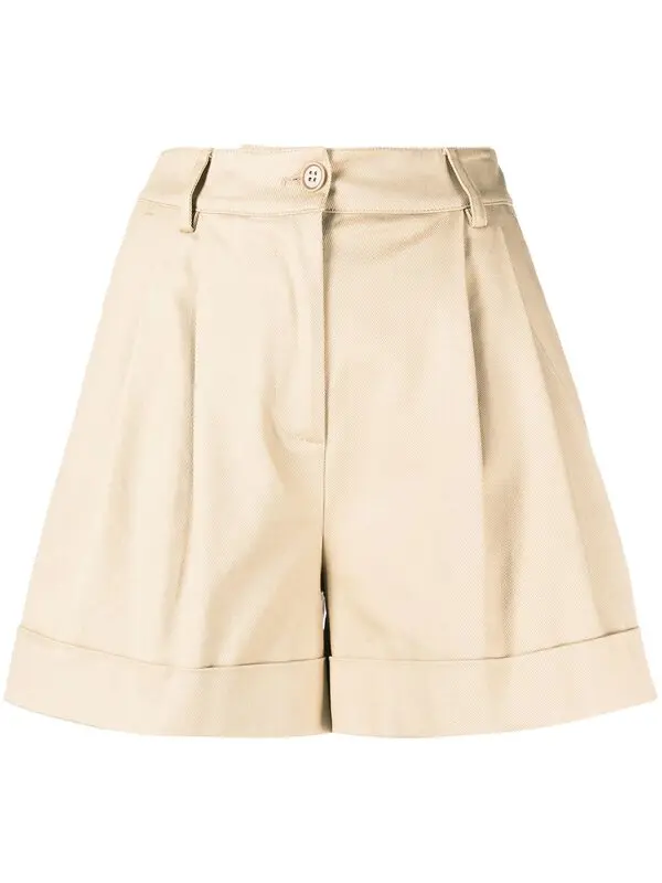P.a.r.o.s.h Peat Detai Cotton Shorts
