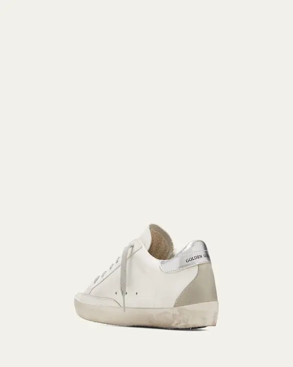 GOLDEN GOOSE Super-star Mixed Leather Sneakers