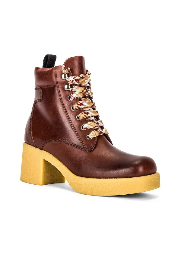 Miu Miu Platform Ankle Boots