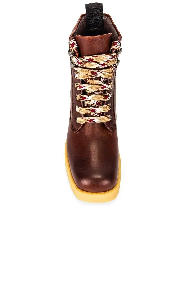 Miu Miu Platform Ankle Boots