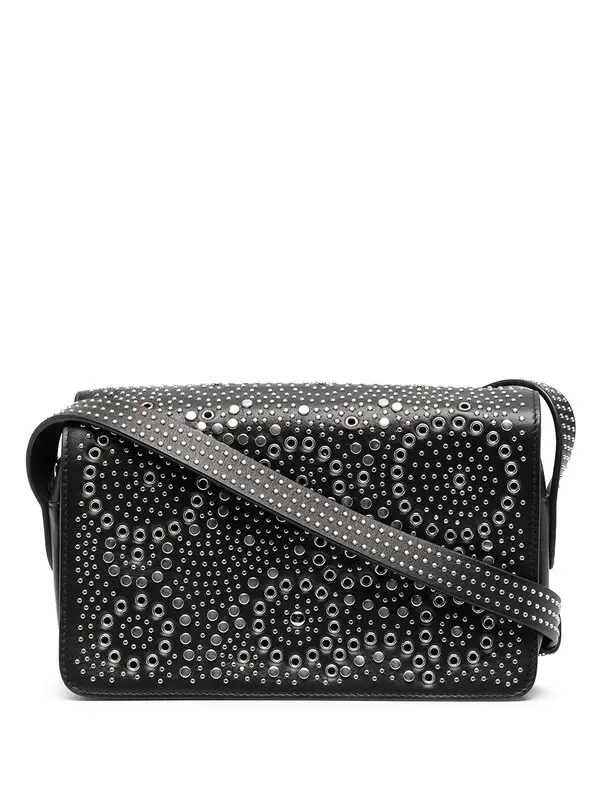 10 CORSO COMO Stud-embellished Flap Camera Bag