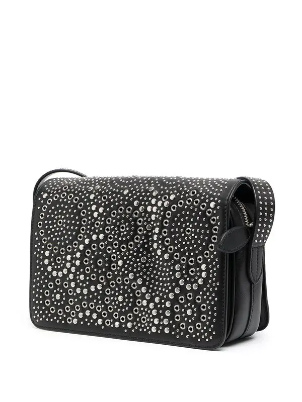 10 CORSO COMO Stud-embellished Flap Camera Bag
