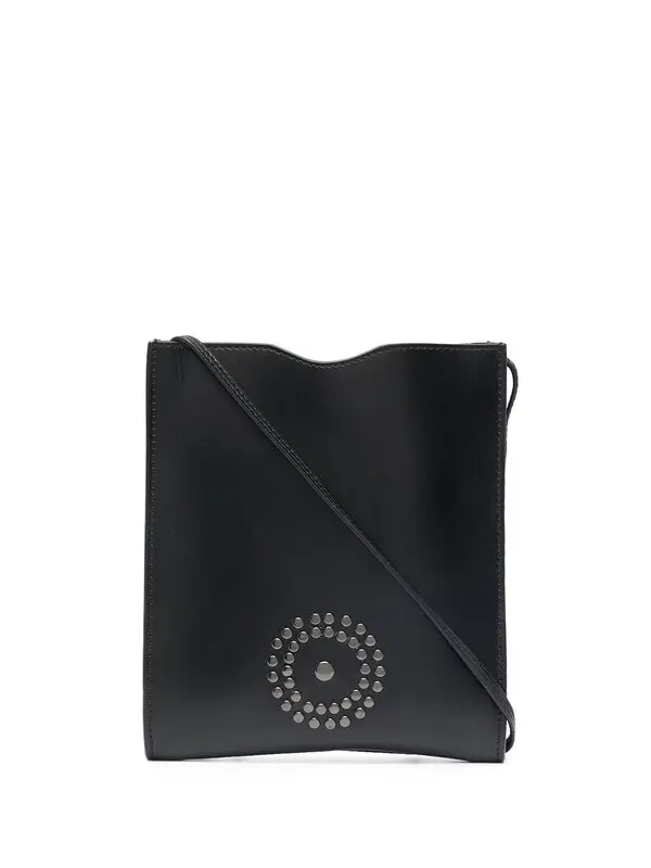 10 CORSO COMO Logo-studded Leather Shoulder Bag