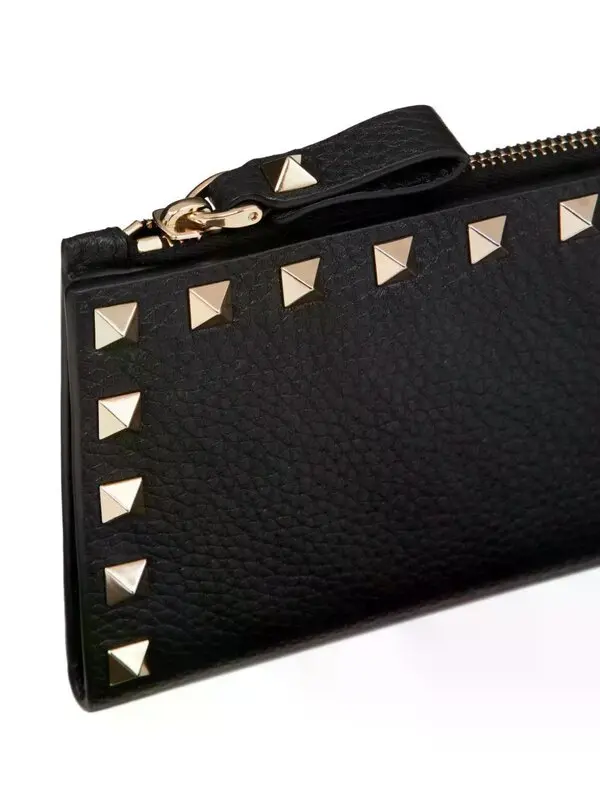 Valentino Garavani Rockstud Zipped Wallet