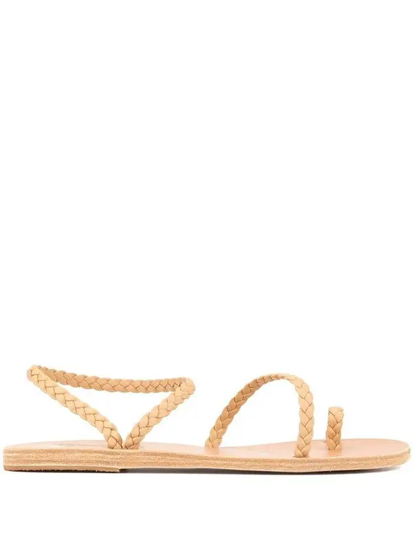 ANCIENT GREEK SANDALS Plait Strap Sandals - Neutrals