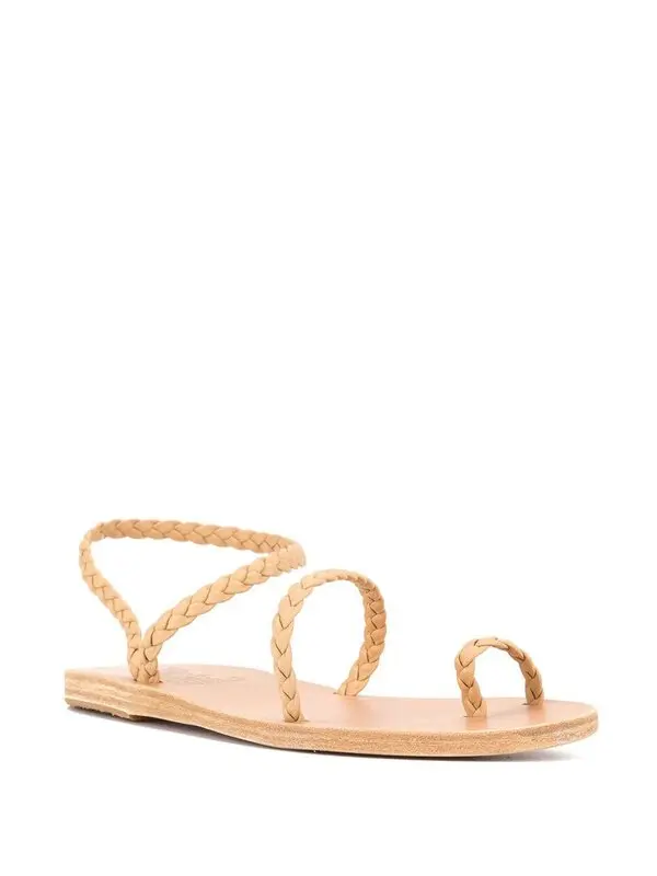 ANCIENT GREEK SANDALS Plait Strap Sandals - Neutrals