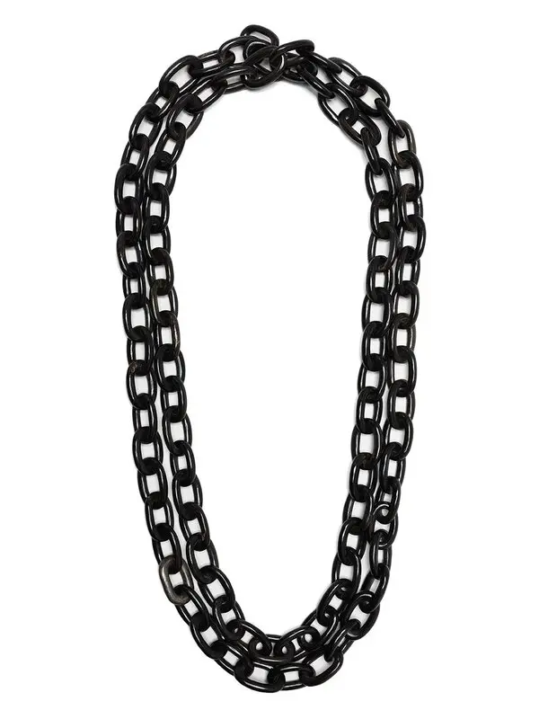 PARTS OF FOUR Organic Link Chain - Black