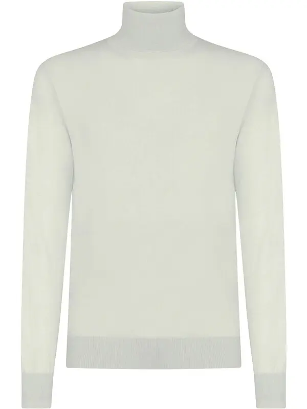 Dolce & Gabbana Knitted Roll-neck Jumper - Green
