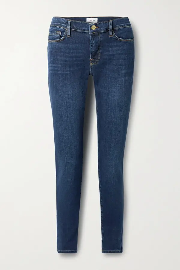 FRAME Le Garcon Cropped Boyfriend Jeans