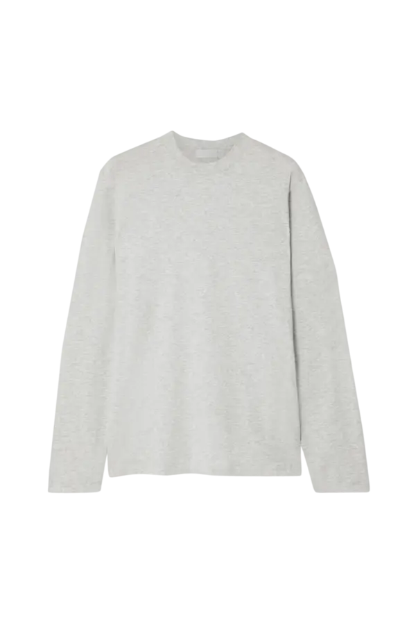 SKIMS Boyfriend Stretch-modal And Cotton-blend Jersey T-shirt - Gray