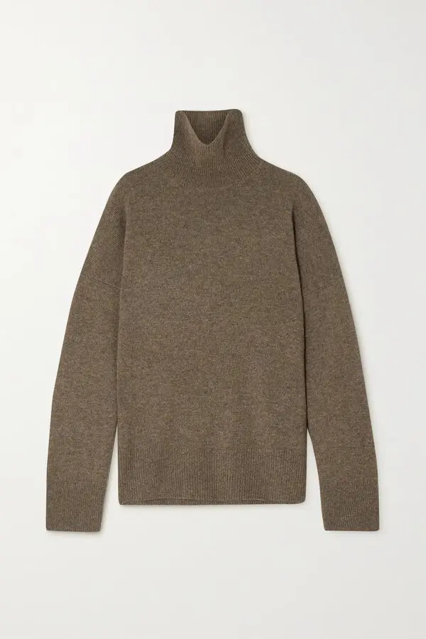 Le Kasha Organic Cashmere Turtleneck Sweater