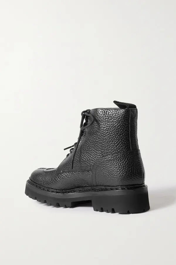 Grenson Alexandra Textured-leather Ankle Boots