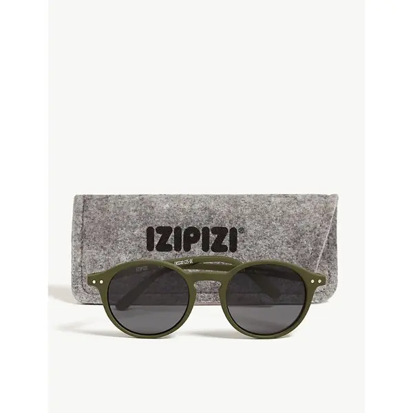 IZIPIZI Round-frame Sunglasses - Black