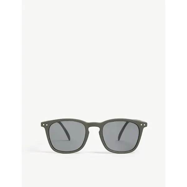 IZIPIZI E Square-frame Sunglasses - Black