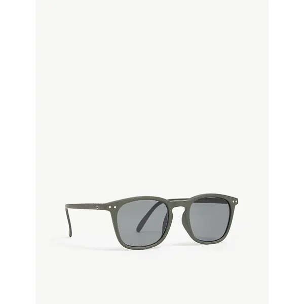 IZIPIZI E Square-frame Sunglasses - Black