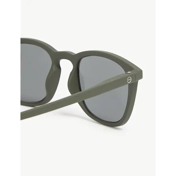 IZIPIZI E Square-frame Sunglasses - Black