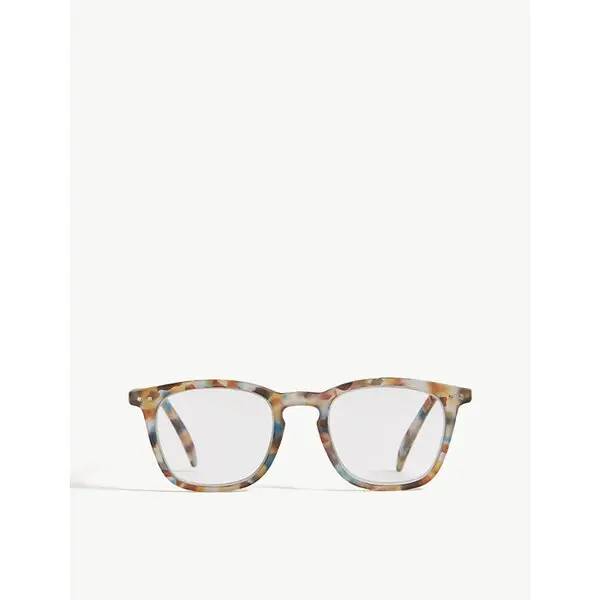 IZIPIZI E Reading Square-frame Glasses - Brown