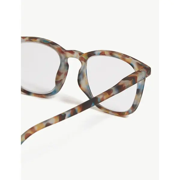 IZIPIZI Acetate Reading Glasses +1.5 - Brown/blue