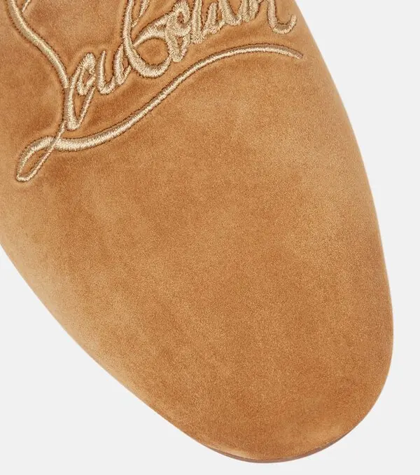 CHRISTIAN LOUBOUTIN Coolito Donna Suede Slippers