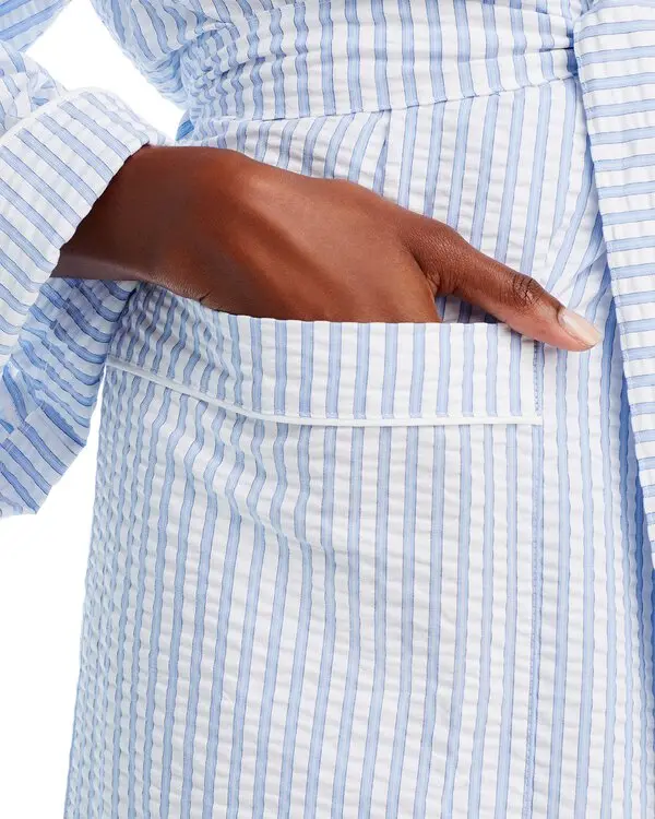 MATOUK Matteo Bath Robe - Azure
