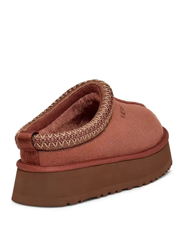 UGG Tazz Platform Slippers - Red Jasper