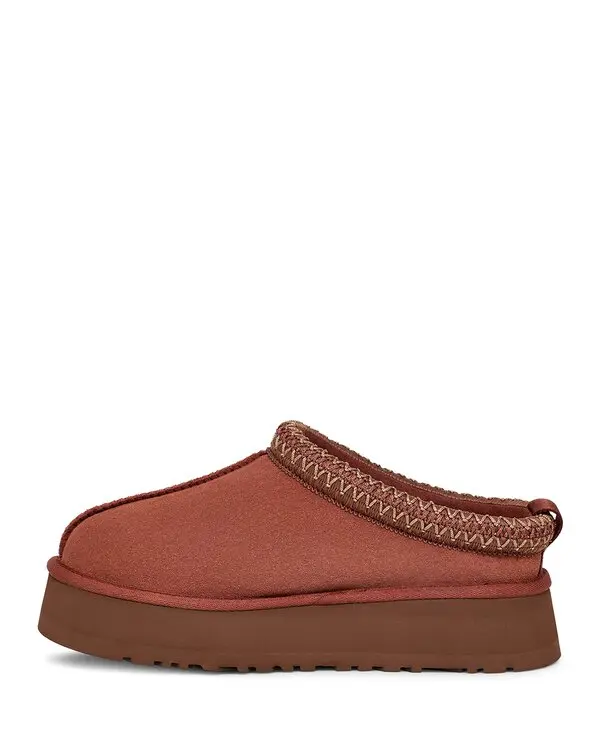 UGG Tazz Platform Slippers - Red Jasper