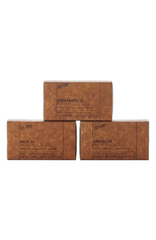 Le Labo Scented Body Bar Soap Set