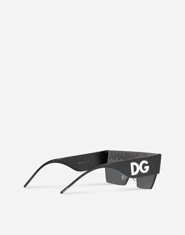 Dolce & Gabbana Dg Logo Sunglasses - Black