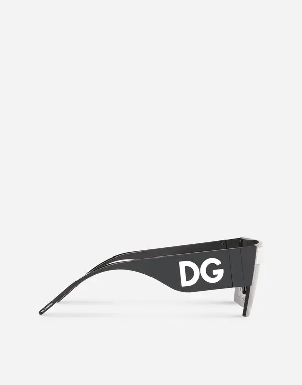 Dolce & Gabbana Dg Logo Sunglasses - Black