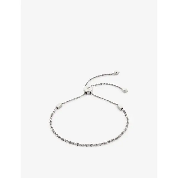 Monica Vinader Corda Friendship Bracelet - Silver