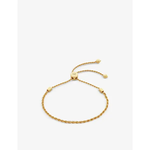 Monica Vinader Corda Friendship Bracelet - Gold