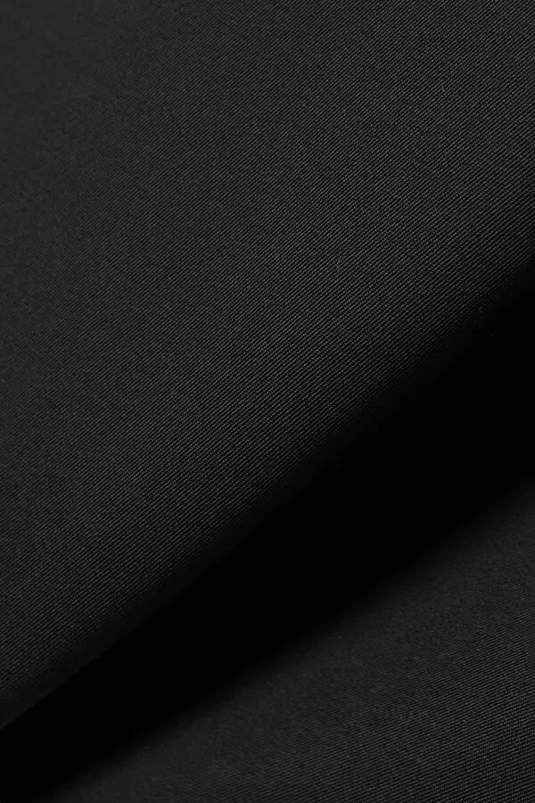 Coperni Cold-shoulder Wool-twill Mini Dress