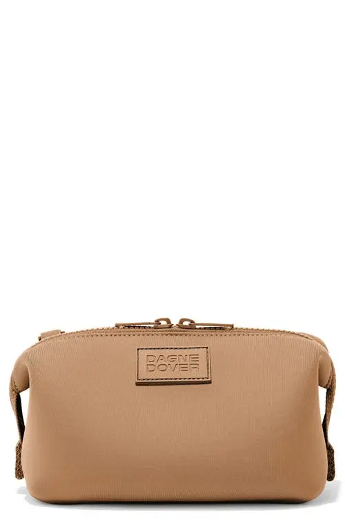 Dagne Dover Hunter Large Toiletry Bag - Camel