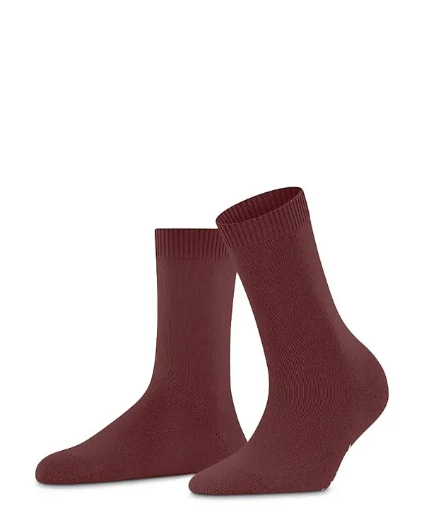 Falke Cosy Mid-calf Socks - Cayenne