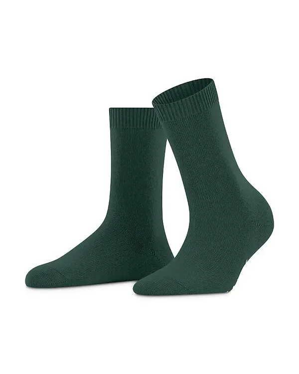 Falke Cosy Mid-calf Socks - Hunter Green