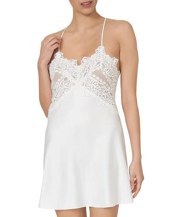 Rya Collection Rosey Chemise Nightgown - Ivory