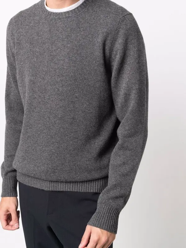 DRUMOHR Crew-neck Cashmere Jumper - Grey