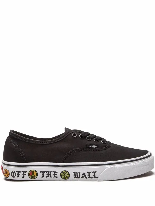 VANS Authentic Sidewall Sneakers - Black